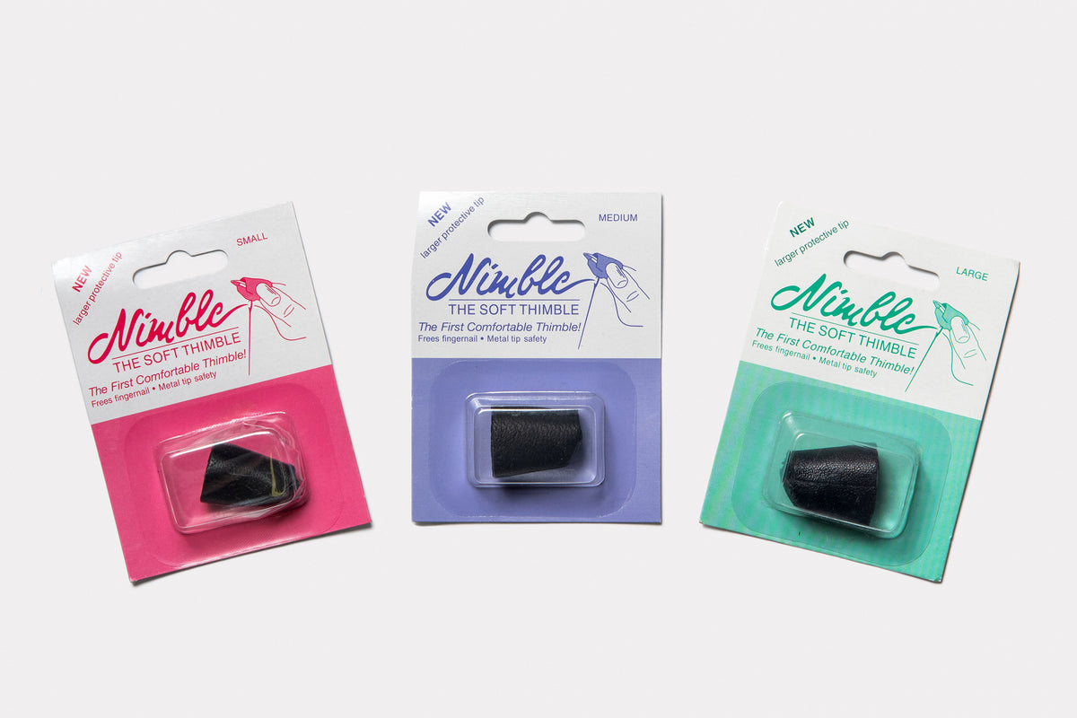 Nimble Thimble Leather with Metal Tip – Hearthside Quilts