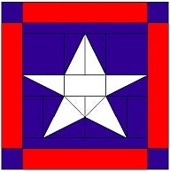 Stars and Stripes Wall or Pillow Kit – Hearthside Quilts